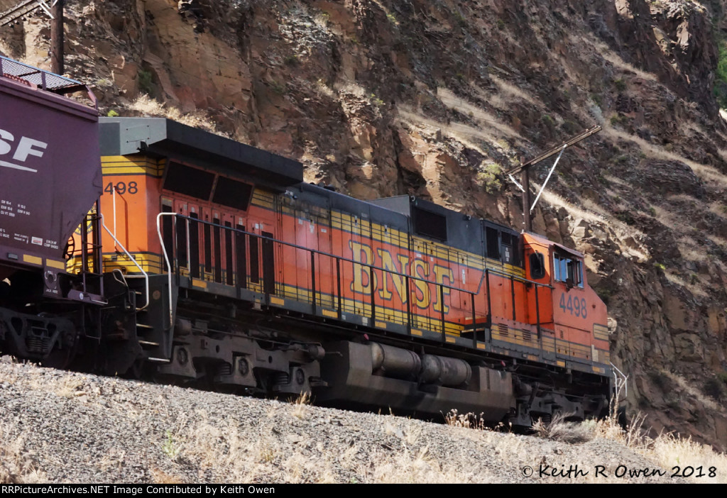 DPU on a Westbound Grain Train